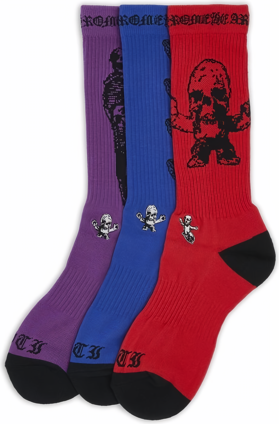 Chrome Hearts Multicolor Foti Socks | REVETIR